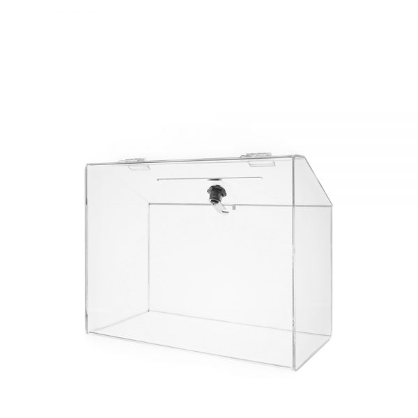 Suggestion Box (Transparent) - Landscape | Botak Sign Pte Ltd