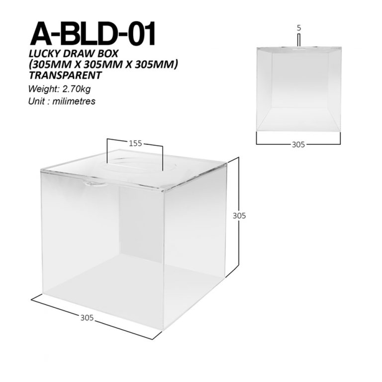 Lucky Draw Box | Botak Sign Pte Ltd