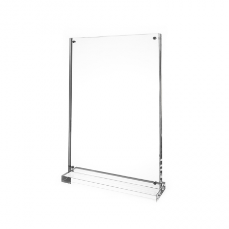 T-Shape Stand (Portrait) - A5 Size | Botak Sign Pte Ltd