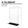 T-Shape Budget Acrylic Stand | Botak Sign Pte Ltd