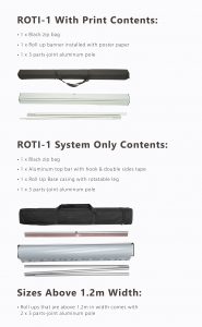 Budget ROTI-1 Series | Botak Sign Pte Ltd