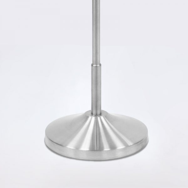 Adjustable Clip Pole (Stainless Steel Hairline) | Botak Sign Pte Ltd