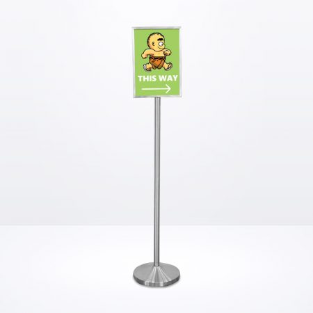 Q-Sign Stand | Botak Sign