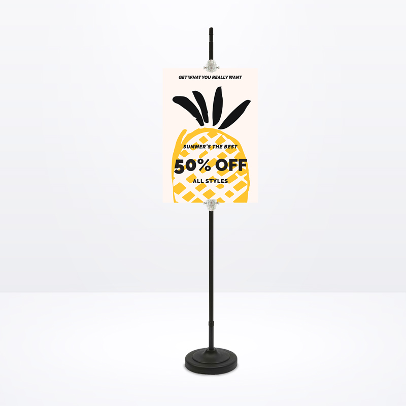 Shop Front Poster Stand | Botak Sign Pte Ltd