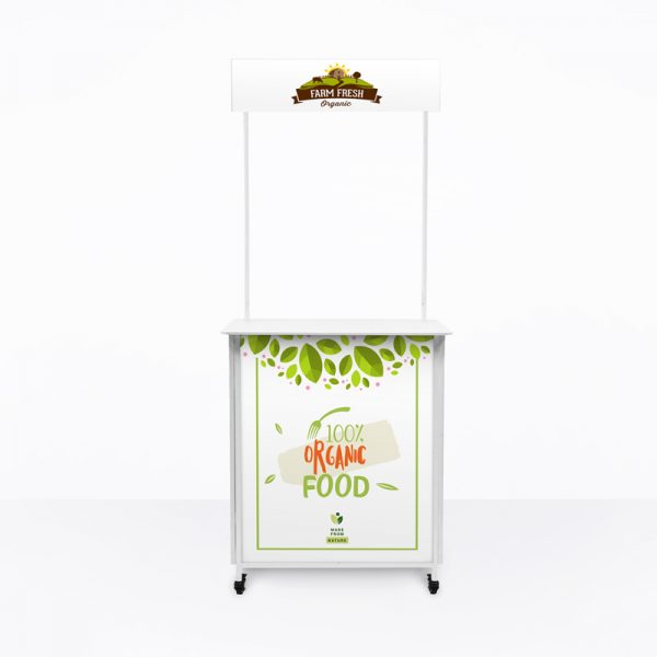 Mobile Promotion Counter - Large | Botak Sign Pte Ltd