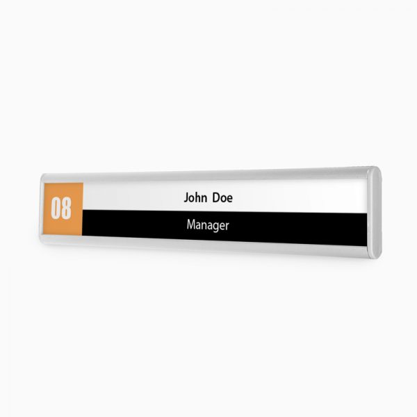 Door Sign (Silver) - 40mm x 250mm | Botak Sign Pte Ltd
