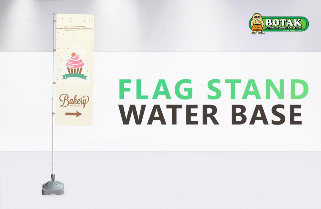 Flag stand (System Only) | Botak Sign Pte Ltd