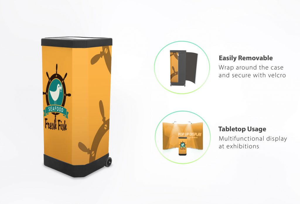 Square Shape Hard Case | Botak Sign Pte Ltd